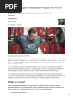 Power Lifting Matrix | PDF | Weight Training | Strength Training