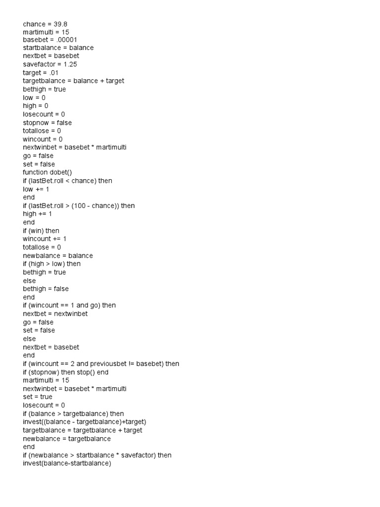 Script Dicebot by Pejuang Muda (SFILE | PDF