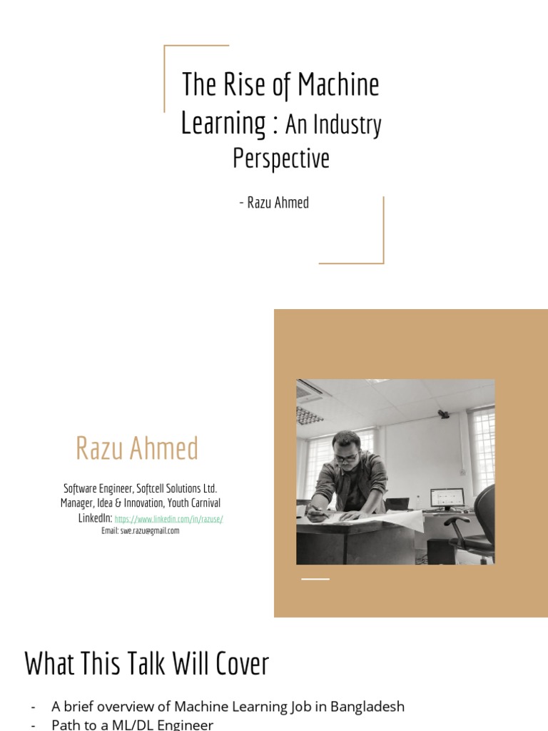 The Rise of Machine Learning | PDF | Deep Learning | Artificial ...