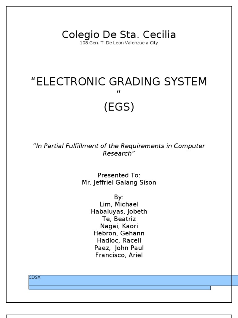 Electronic Grading Sheet | PDF | Test (Assessment) | Inventory