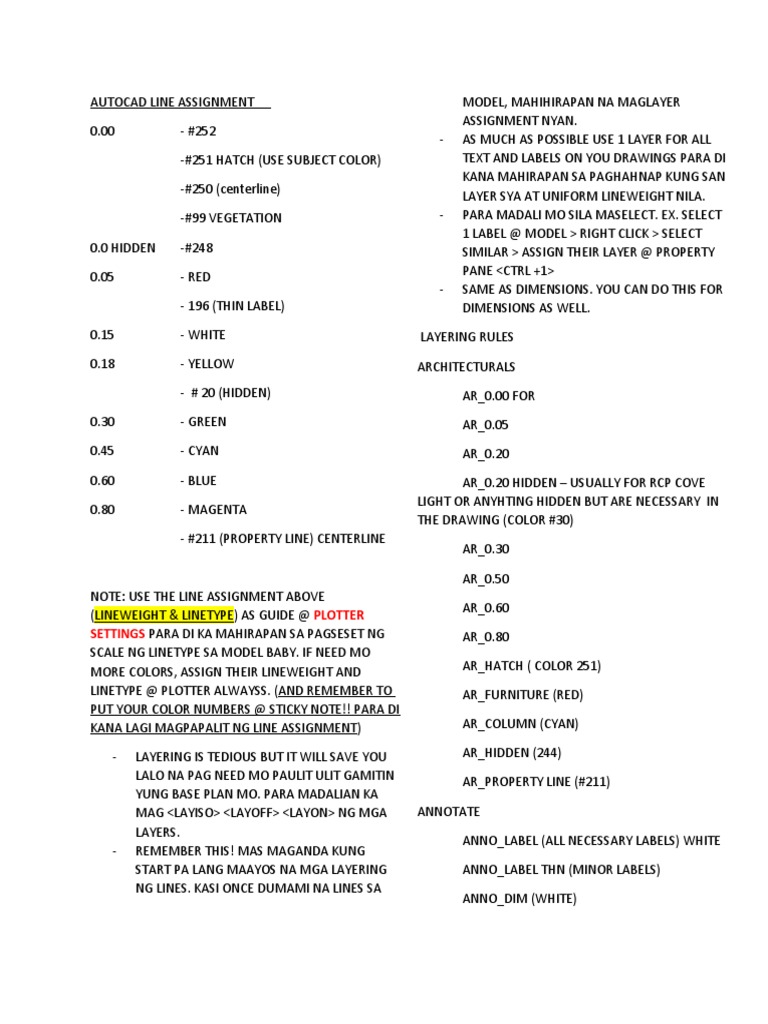 Autocad Line Assignment | PDF | Color | Graphic Design