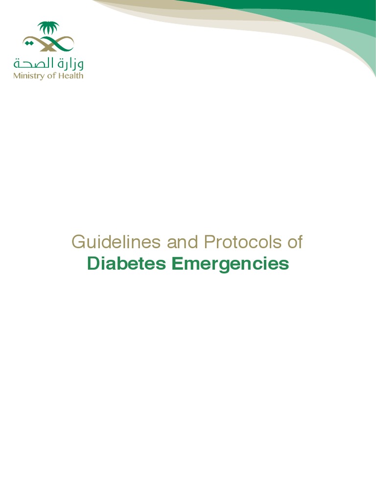 Guidelines and Protocols Of: Diabetes Emergencies | PDF | Hypoglycemia ...
