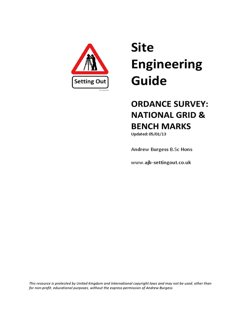 Site Engineering Guide: Ordance Survey: National Grid & Bench Marks ...