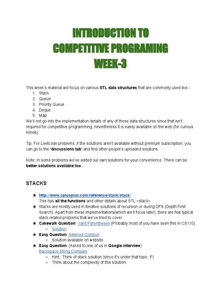 Compe Resources WEEK 3 | PDF | Theoretical Computer Science | Discrete Mathematics