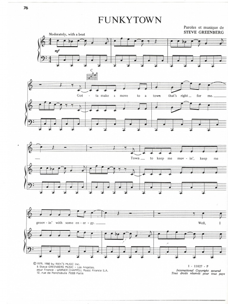 Shrek 2 - Funkytown PDF | PDF