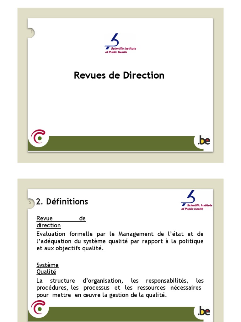 Revues de Direction | PDF | Analyse SWOT | Business