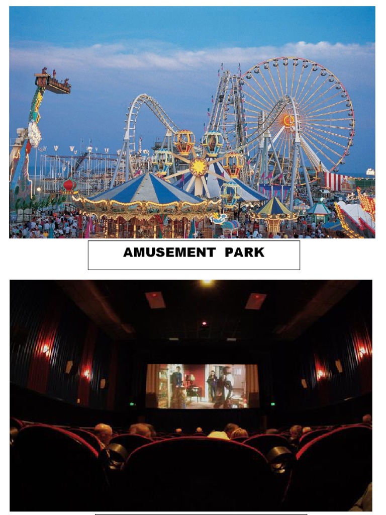 Flashcards About Fun Places To Visit Flashcards | PDF
