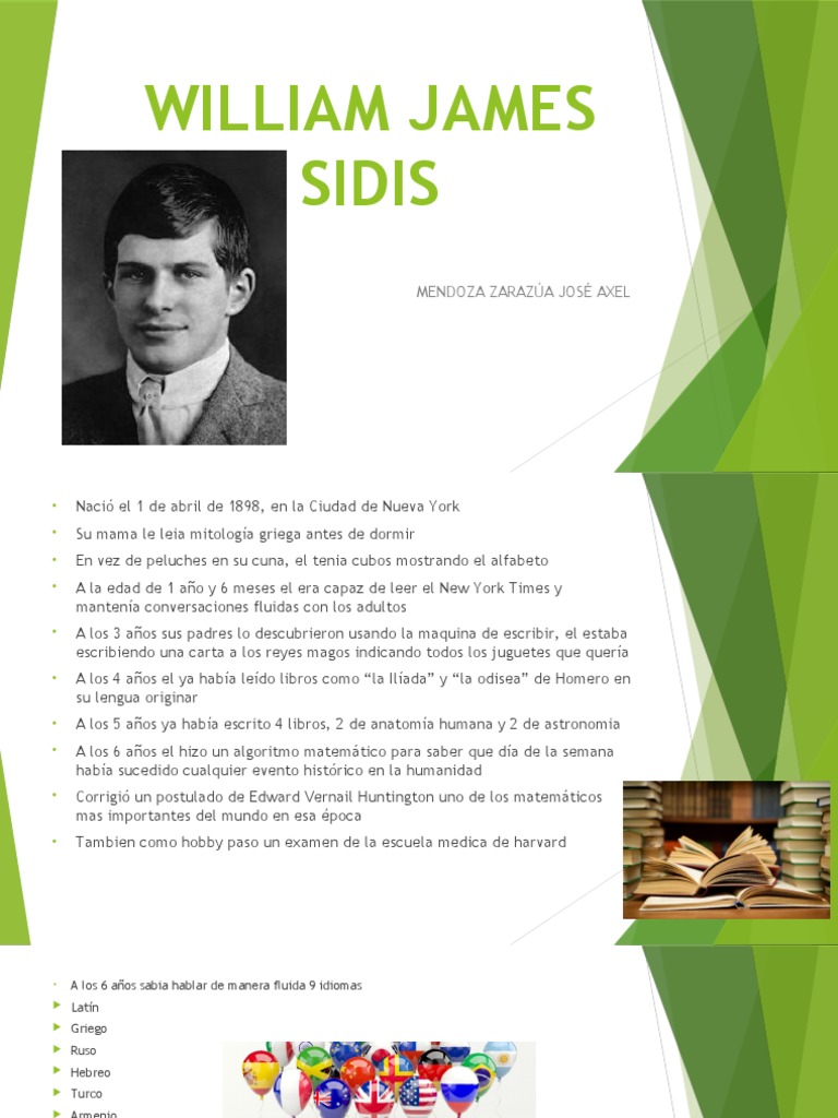 El Genio de William James Sidis | PDF | Historia