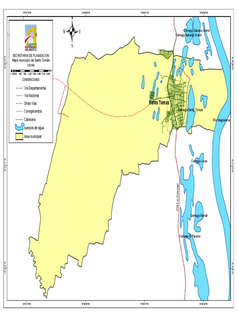 Mapa Santo Tomás | PDF