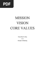 Jollibee's Mission & Vision, Values and Objectives | PDF