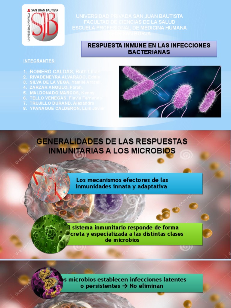 Semana 7 Inmunidad Frente A Bacterias Extracelulares e Inmunidad Innata | PDF | Sistema inmune ...