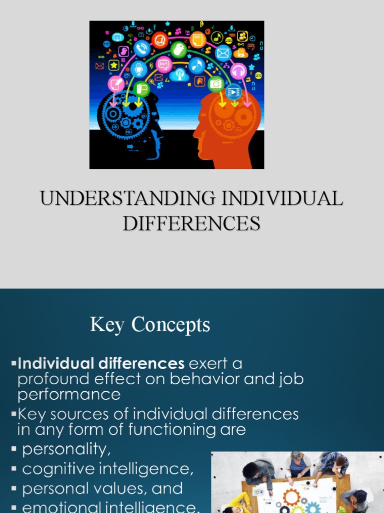 Key Concepts of Individual Differences | PDF