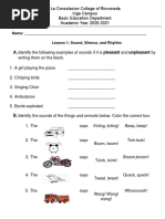 Sanhi at Bunga Worksheet 1 | PDF