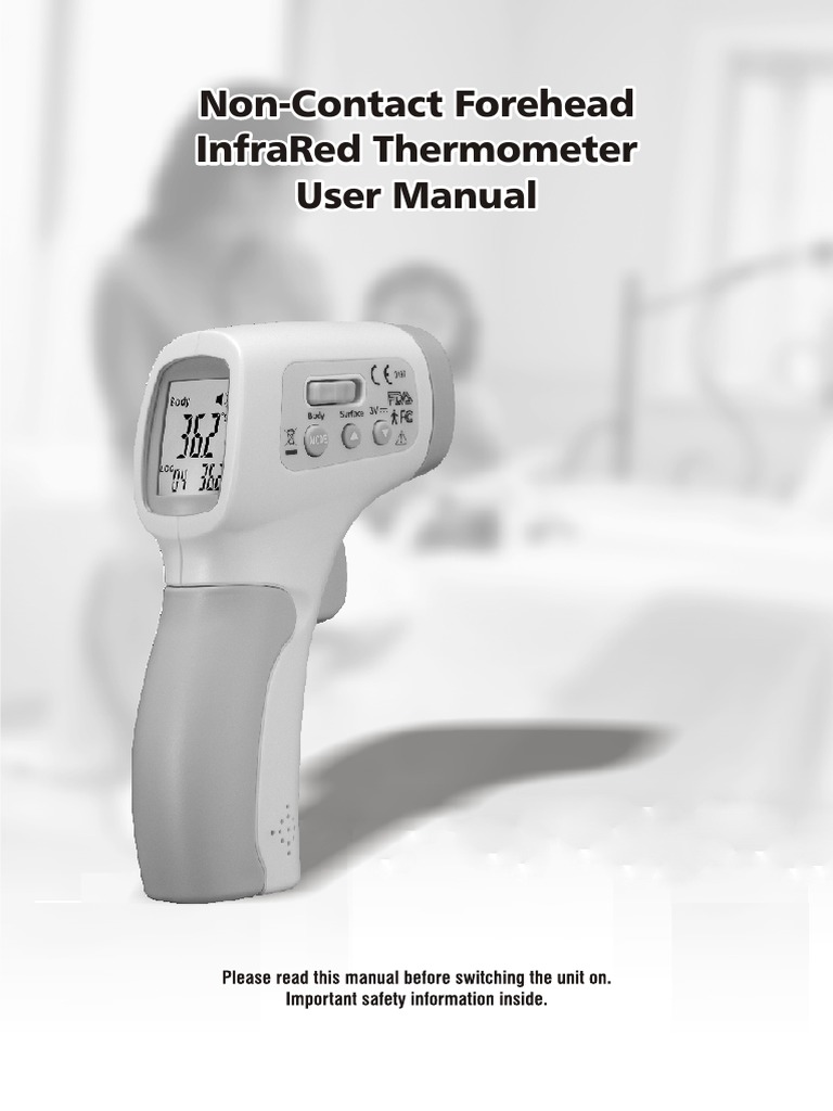 Non-Contact Forehead Infrared Thermometer User Manual | PDF ...