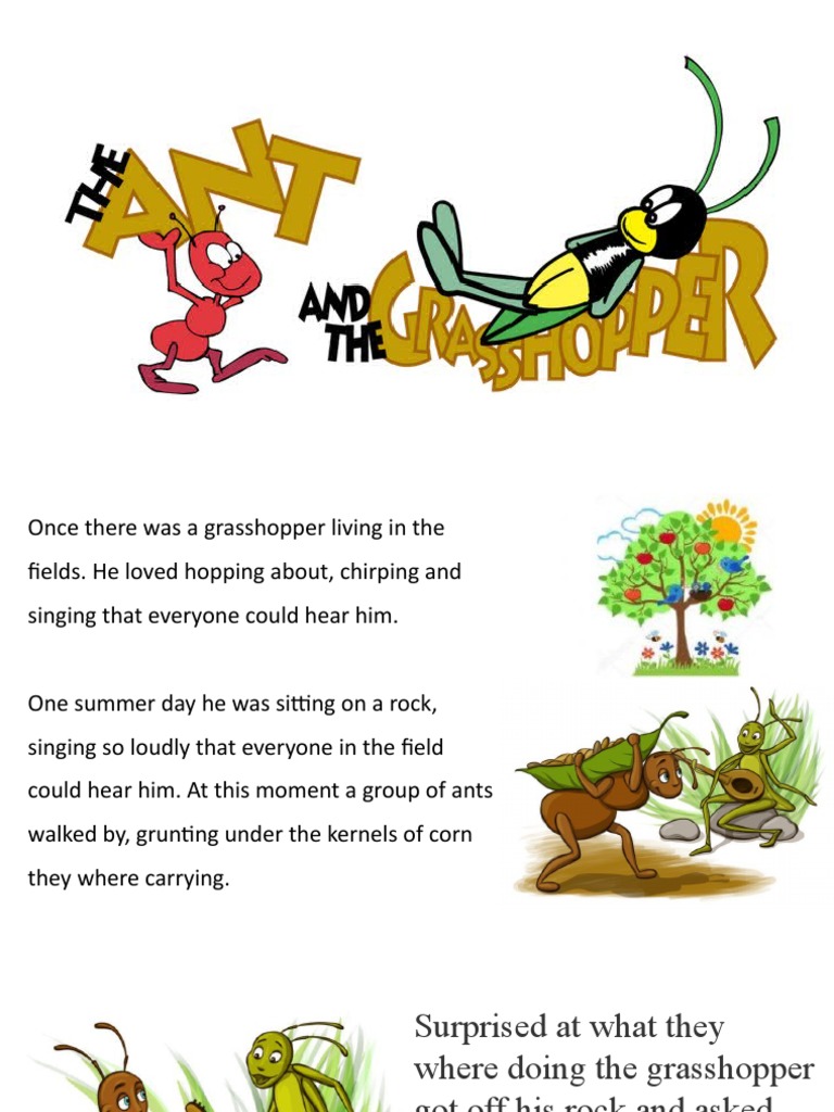 Q1S2 - The Ant and The Grasshopper | PDF