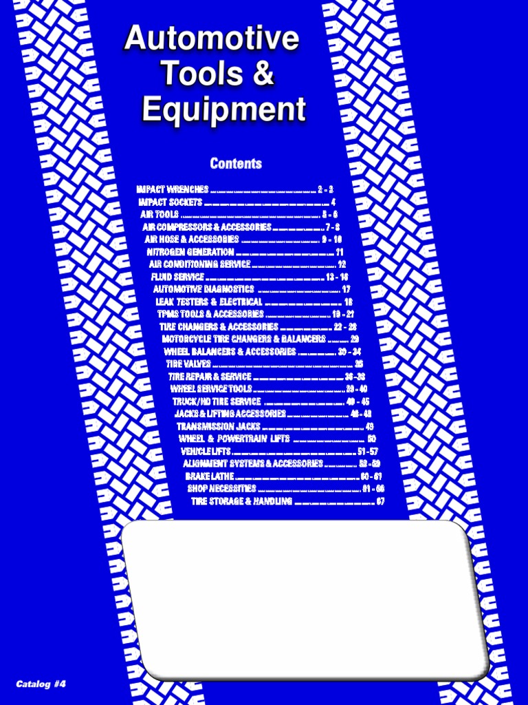 Automotive Tools & Equipment: Catalog #4 | PDF | Clothes Dryer | Horsepower