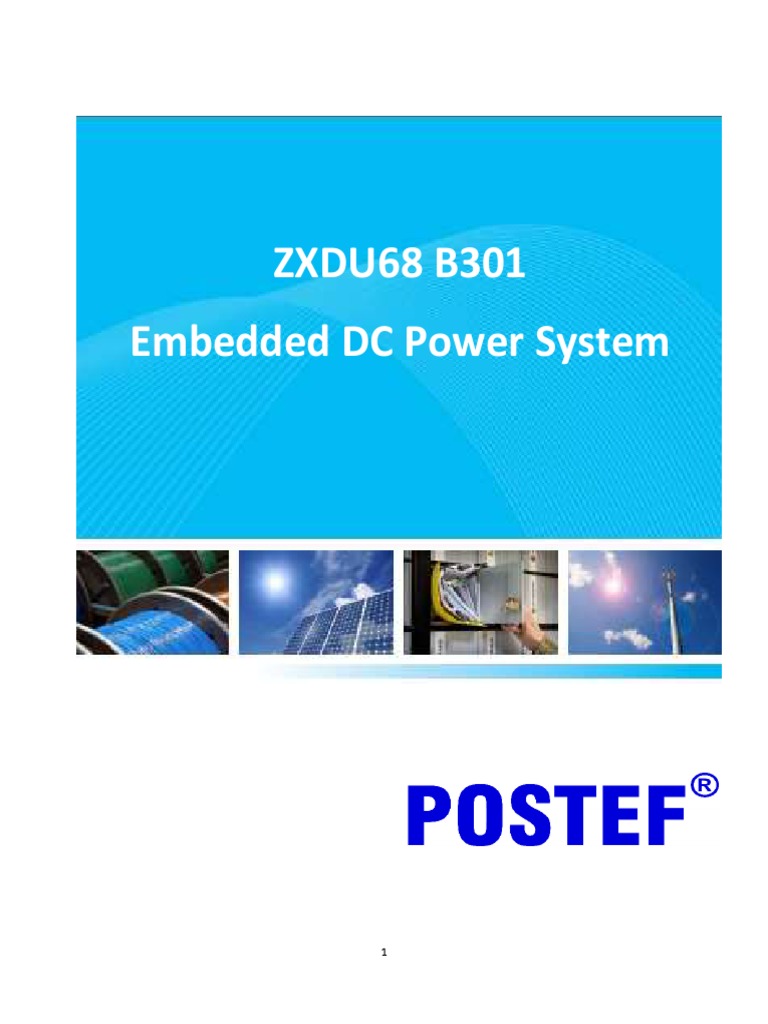 POSTEF - ZXDU68 B301 (V5.0R07M02) Embedded DC Power System PDF | PDF ...