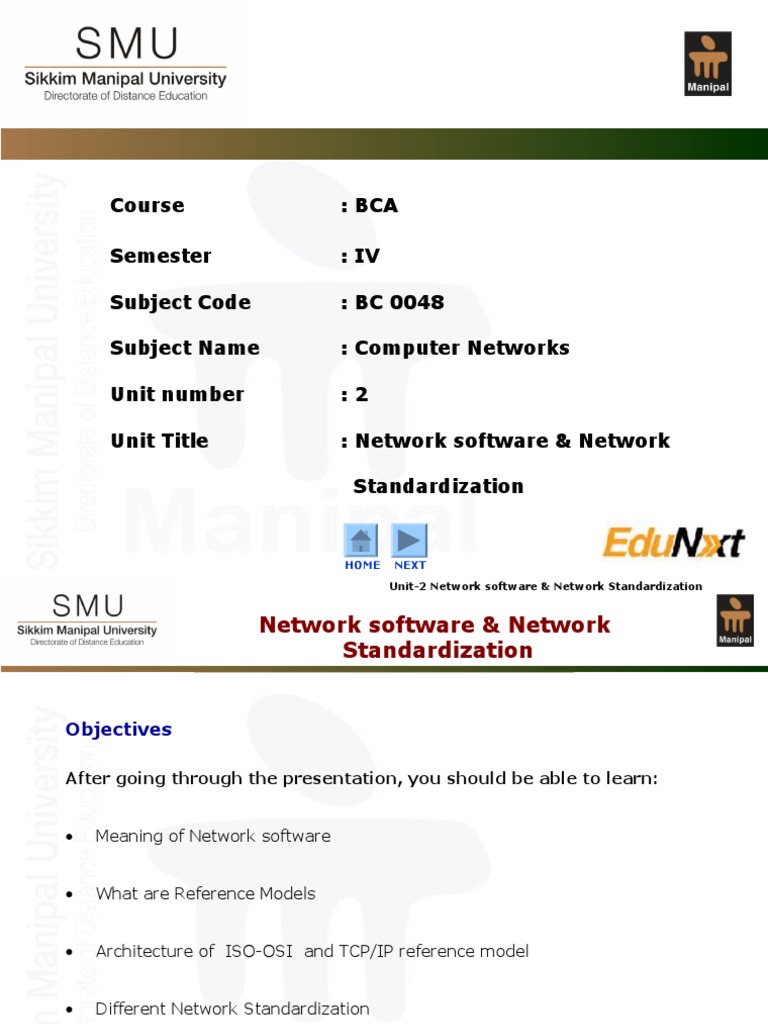 Computer Networks Unit 2 Pdf Osi Model Computer Network