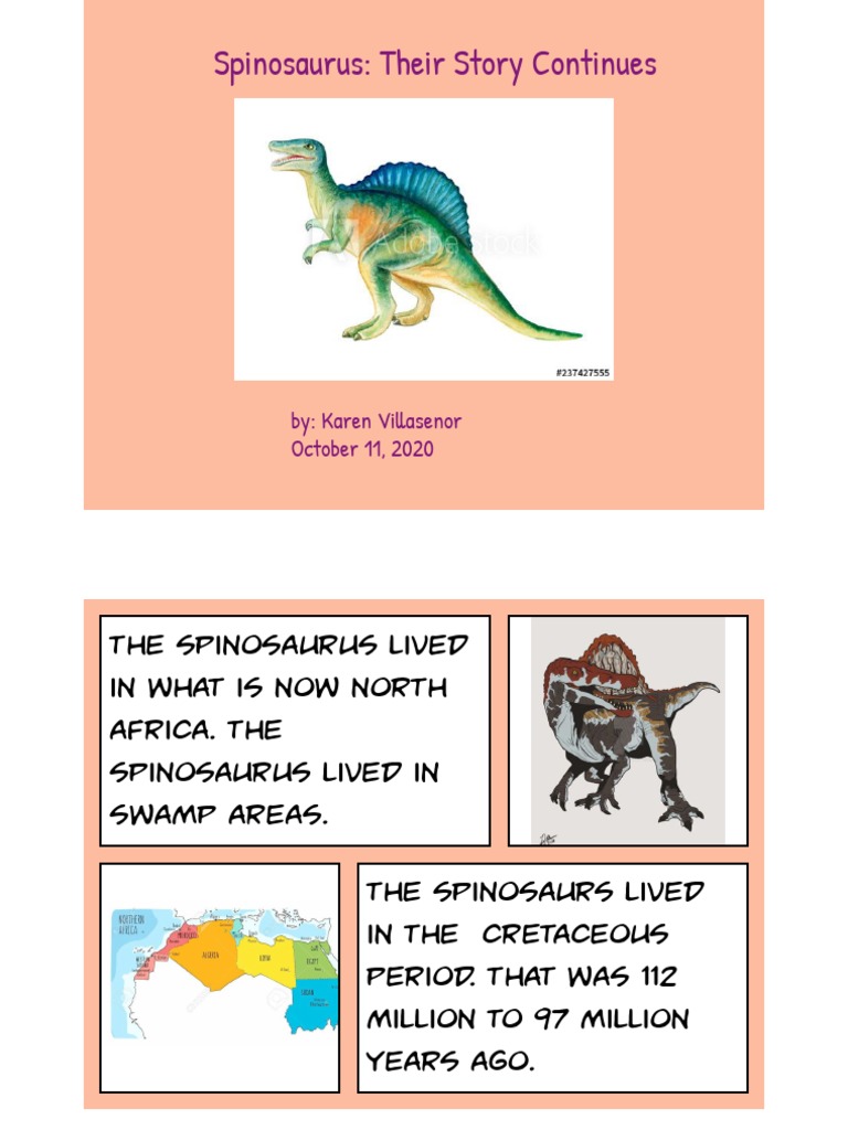 Spinosaurus | PDF | Dinosaurs | Nature