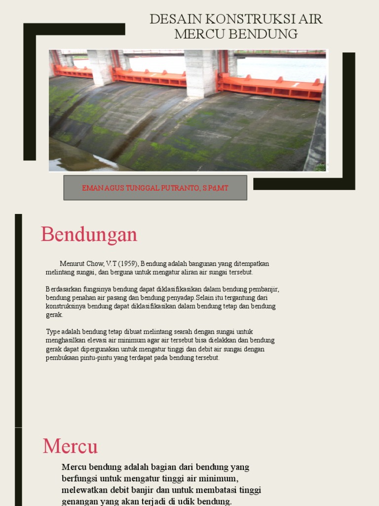 Mercu Bendung | PDF | Metode & Bahan Ajar | Seni