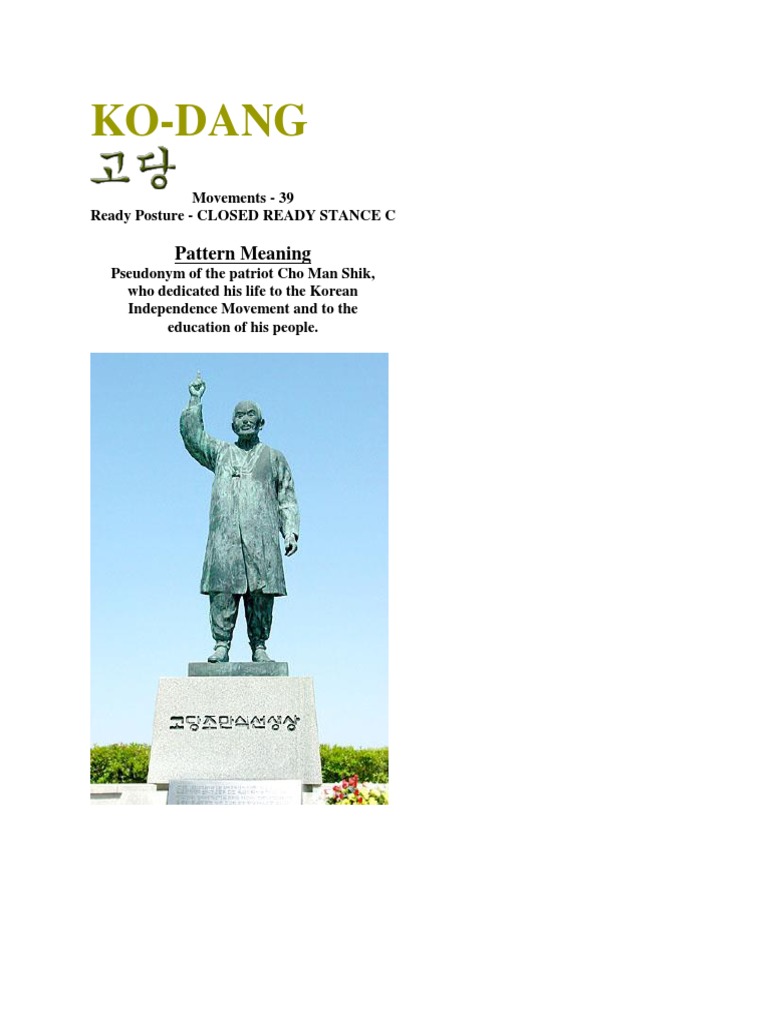 Ko Dang Tul Instructional PDF | PDF | International Relations | Government