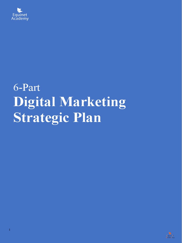 Digital Marketing Strategic Plan Template | PDF | Digital Marketing ...