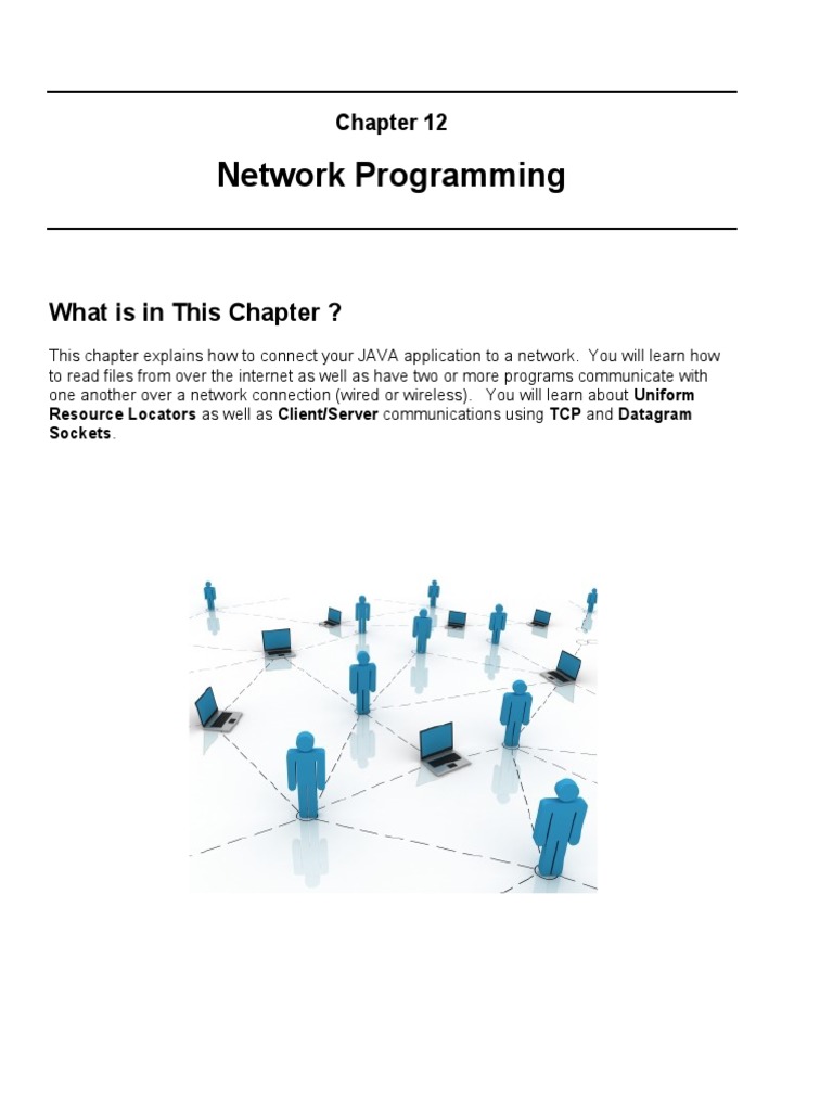 Java Network Programming Basics | PDF | Port (Computer Networking ...