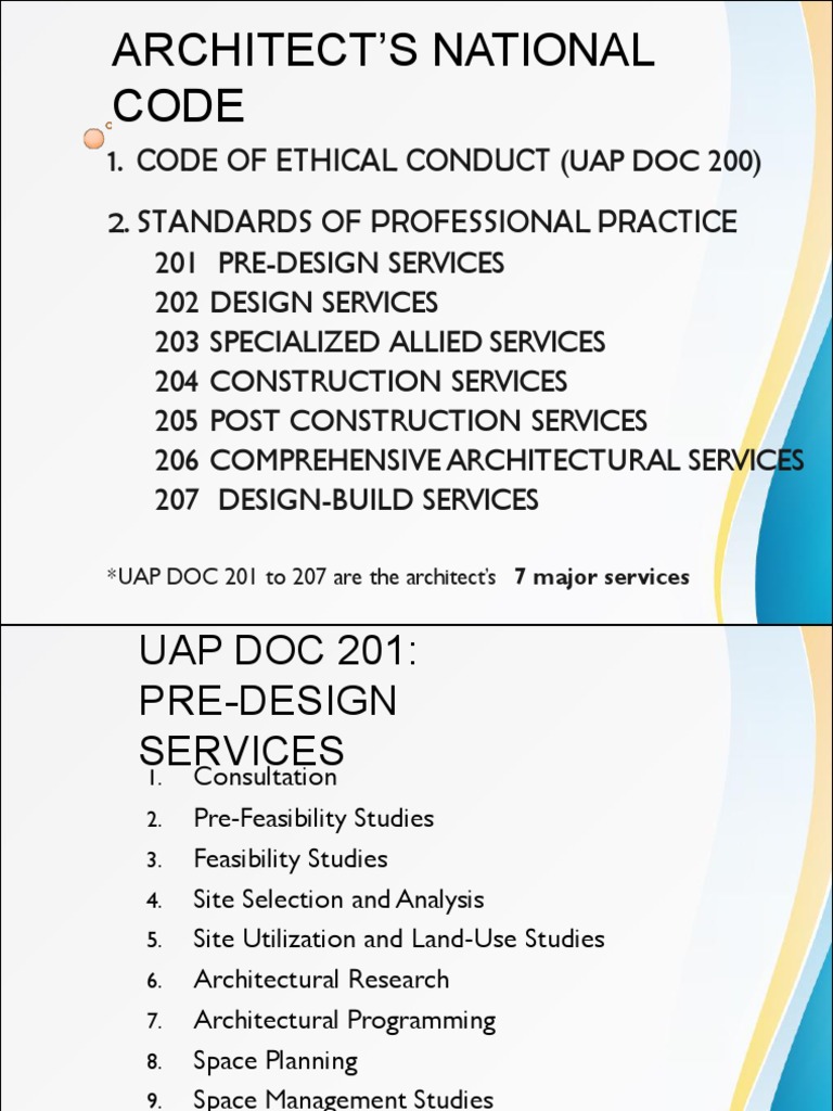 Uap Doc 201 PDF | PDF | Feasibility Study | Architect
