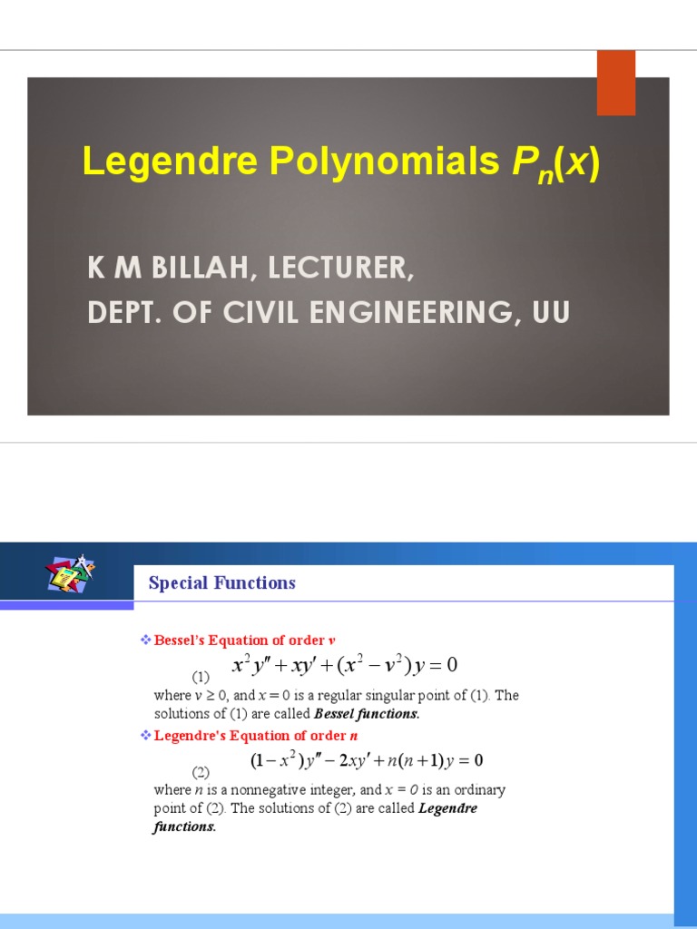 Legendre Polynomials PDF | PDF | Combinatorics | Discrete Mathematics