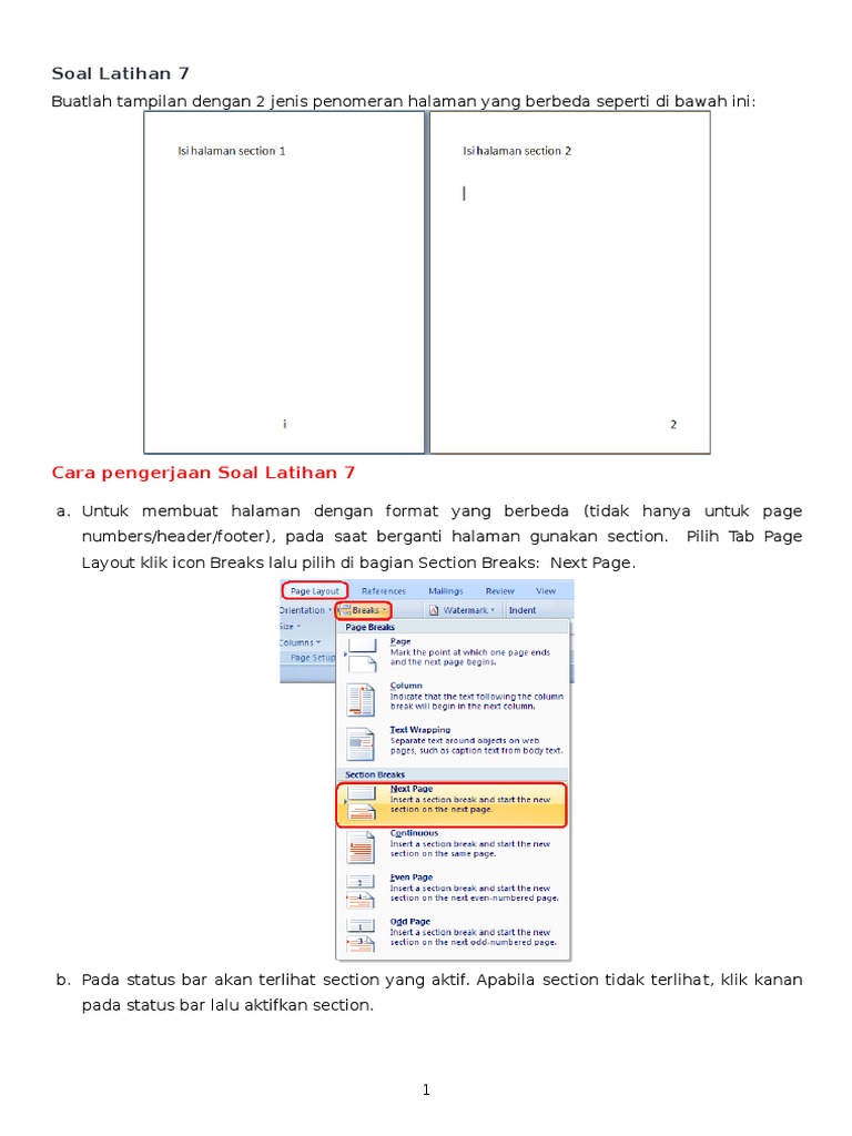 Latihan Ms Word | PDF