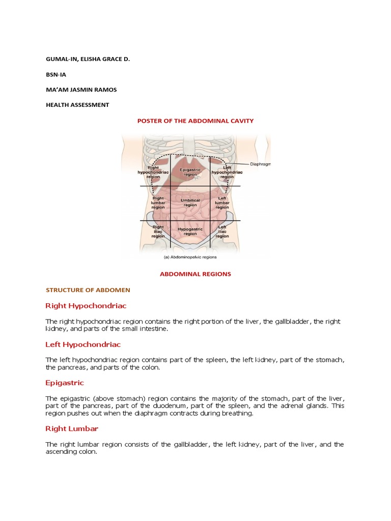Gumal-In, Elisha Grace D.-Assessing Abdomen | PDF | Nonsteroidal Anti ...