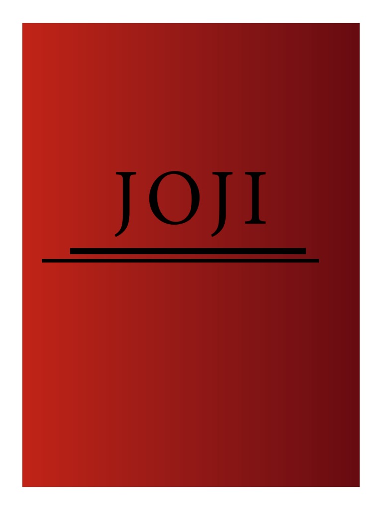 JOJI | PDF | Entretenimiento | Medios de comunicación en masa
