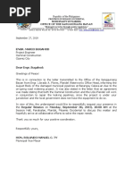 Request Letter For Comelec | PDF | Government