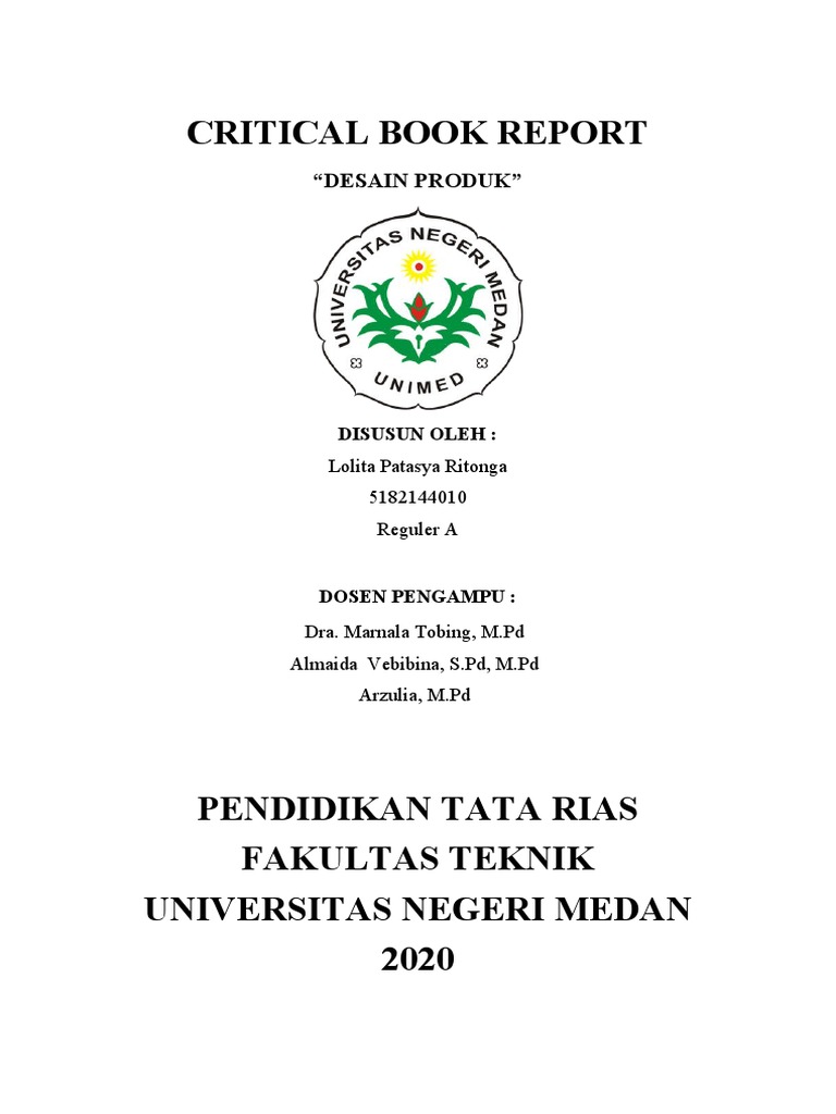 Laporan Critical Book Report Desain Produk | PDF | Bisnis