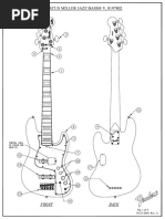 Printable Fender Telecaster Headstock Template | PDF