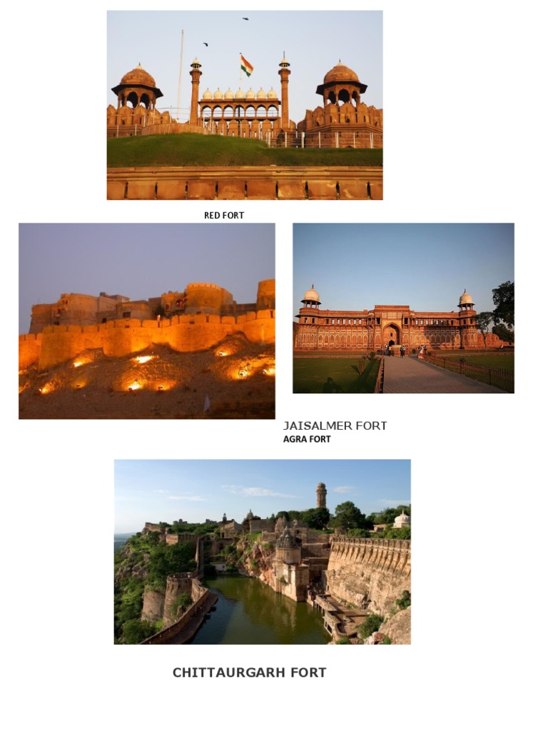 Red Fort Overview and Key Locations | PDF | Wellness