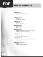 Precal Week 1 Module Conics | PDF | Circle | Ellipse