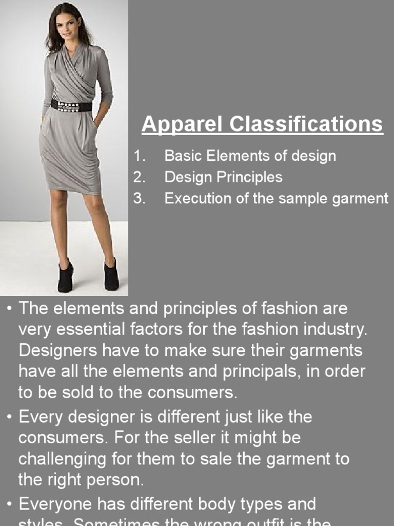 Apparel Classifications | PDF | Hue | Clothing