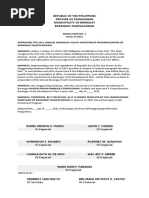 Badac Accomplishment Report: Barangay Anti-Drug Abuse Council (Badac) | PDF