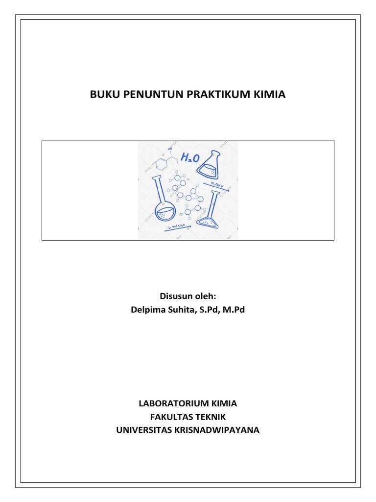 Buku Penuntun Praktikum Kimia | PDF