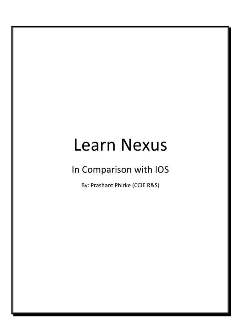 Learn Nexus | PDF | Command Line Interface | Internet Standards