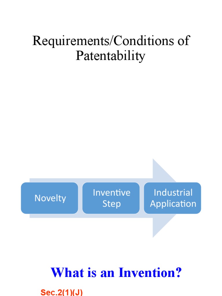 Patentable Subject Matter | PDF | Prior Art | Novelty (Patent)