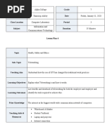 Training-Plan - EIM NC-II | PDF | Electrical Wiring | Distance Education
