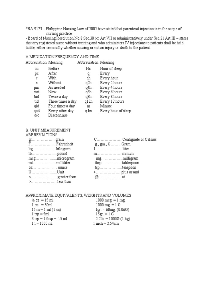 4 Measurement and Computation | PDF | Dose (Biochemistry) | Chemistry