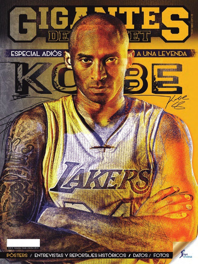 Revista KOBE BRYANT PDF | PDF | Kobe Bryant | los Lakers de Los Angeles