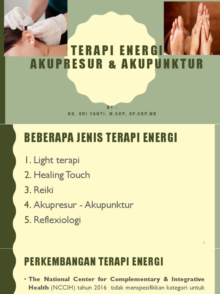 Terapi Energi - Akupresur, Akupuntur PDF | PDF | Kesehatan Holistik