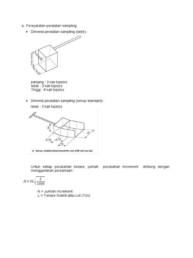Perhitungan Sampling | PDF