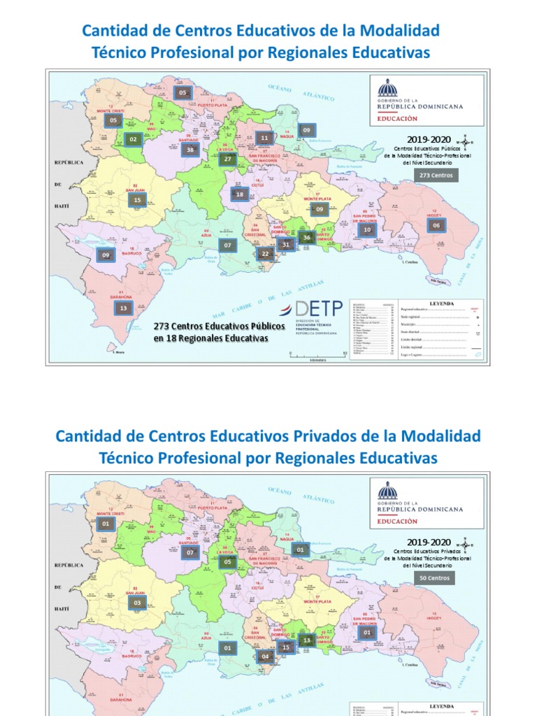 Mapa Centros Educativos 2019-2020 | PDF