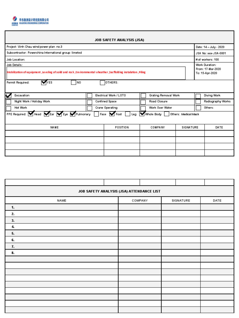 File - 20200905 - 105458 - Jsa Wind Power | PDF | Personal Protective ...