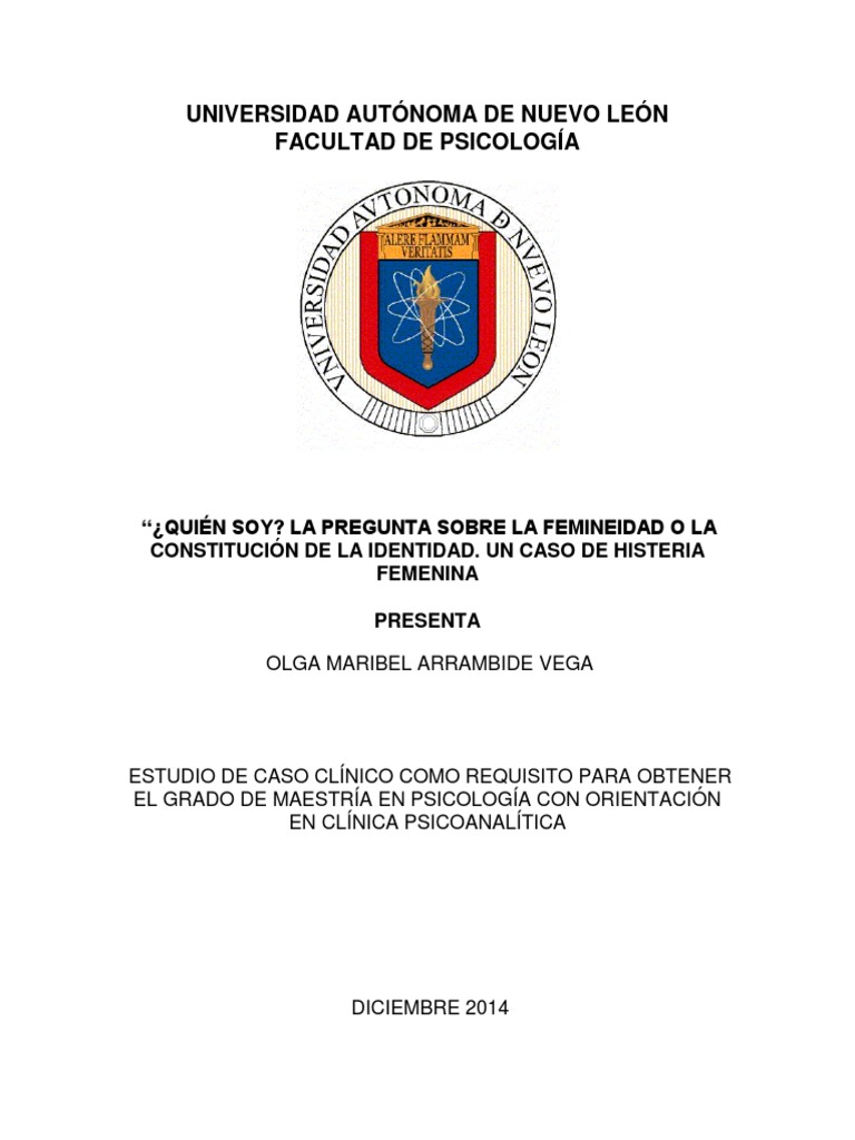 Elisabeth Von R | PDF | Psicoanálisis | Sigmund Freud